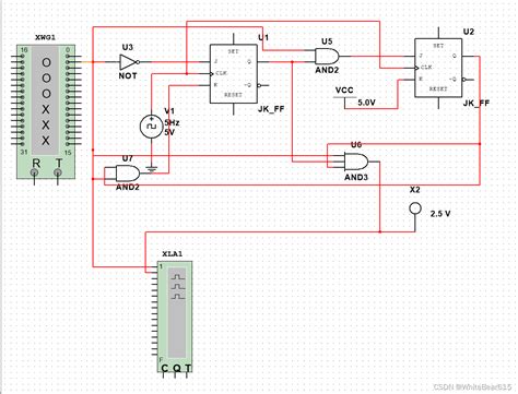 用jk触发器设计011序列检测器串行数据检测电路011 Csdn博客