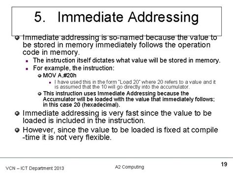 computer architecture and the fetchexecute cycle memory addressing