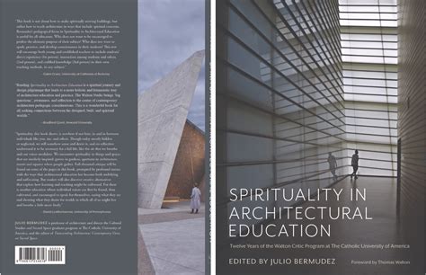 Book Spirituality In Architectural Education Archishots Architecturelive