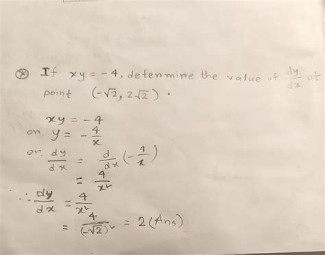 AP Calc Is My Solution Correct Please Help Me R Apcalculus