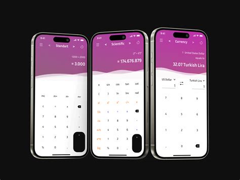 Calculator Ui Ux Behance