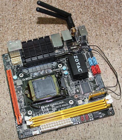 ZOTAC Also Displays Intel Z77 Based Mini ITX Motherboard Geared For Overclocking TechPowerUp
