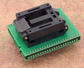 DIL QFP ZIF CS HD Programming Programmer Adapter Socket Converter Package QFP Elnec