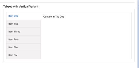 Apex Lightning Tabset And Tab Is Same As Lightning Tab Salesforce
