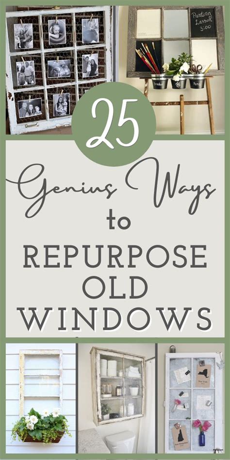 40 Brilliant Ways To Use Old Windows In Your Home Old Window Decor