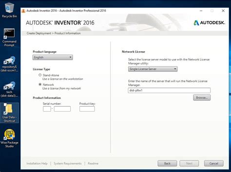 Trying To Create Deployment For Inventor Cannot Hit Next Autodesk