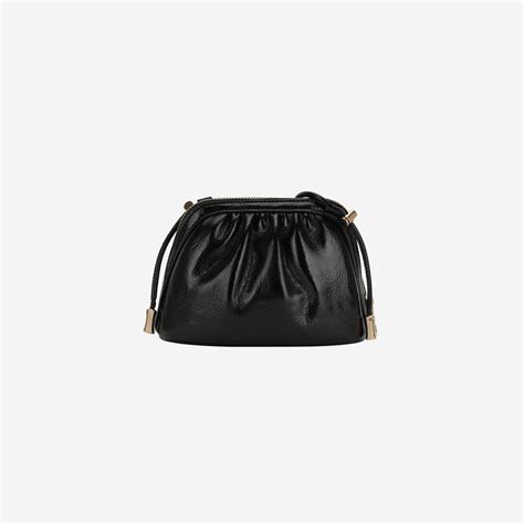 아페쎄 니논 스몰 드로우스트링백 블랙 Apc Kream