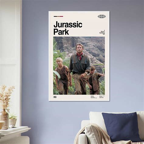 Jurassic Park Poster Steven Spielberg Movie Poster Citiesbox