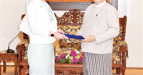 Myanmarnationalpost ဒုတိယဝန်ကြီးချုပ်နှင့် ပြည်ထောင်စုဝန်ကြီးထံ Unops ၏ မြန်မာနိုင်ငံဆိုင်ရာ ည