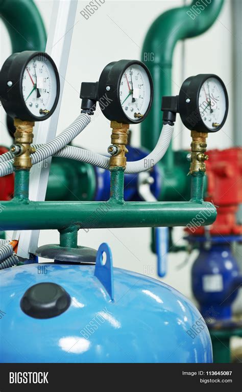 Closeup Manometers Image Photo Free Trial Bigstock