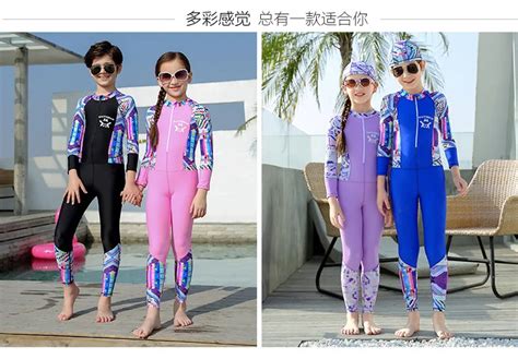 Купальный костюм детский Цельный Солнцезащитный купальник г Купальный костюм для мальчиков и