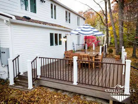 Decks Before And After Gallery Custom Deck Creations