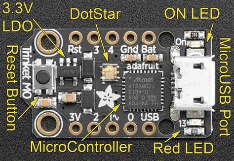 Guided Tour Adafruit Trinket M0 Adafruit Learning System