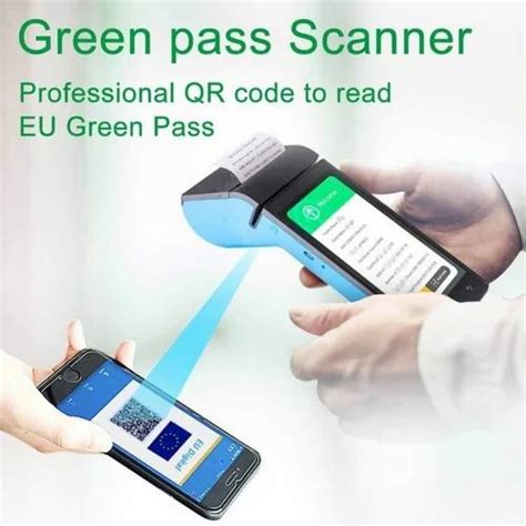 Green Pass Qr Code Scanner Handheld Bluetooth Wireless At 2445 Piece In New Delhi