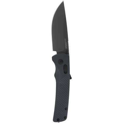 Sog Flash At Assisted Folding Knife Black Out W D2 Steel