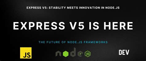 Expressv5isfinallyhere Expressjs Nodejs Webdevelopment Opensource Expressv5 Security