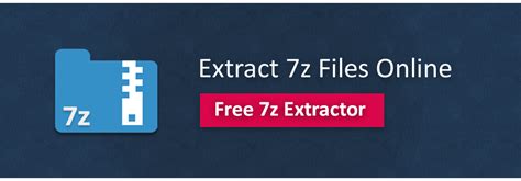 Extract 7z Archive Online Free 7zip Extractor