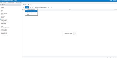 the existing users fields in acumatica erp