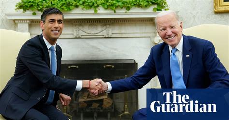 Rishi Sunak And Joe Biden Sign ‘atlantic Declaration But Hope Of Trade
