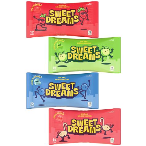 Sweet Dreams Center Filled Soft Chewy Candy Individually