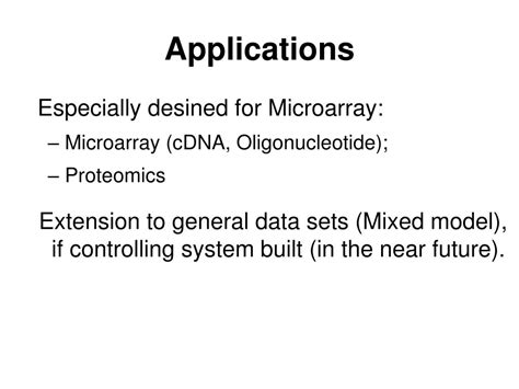 Ppt Empirical Bayes Analysis Of Variance Component Models For Microarray Data Powerpoint