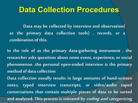 Types Of Qualitative Research Pptx