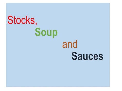 Soup And Its Classification Pptx Cooking Food And Drink