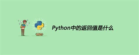 Python中的返回值是什么 Python基础教程
