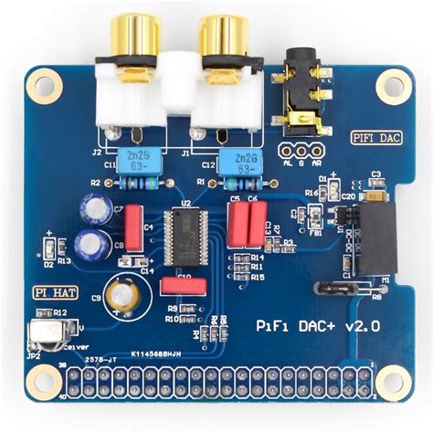 Hifi Dac Audio Sound Card Module I2s Interface For Raspberry Pi — Pi Australia