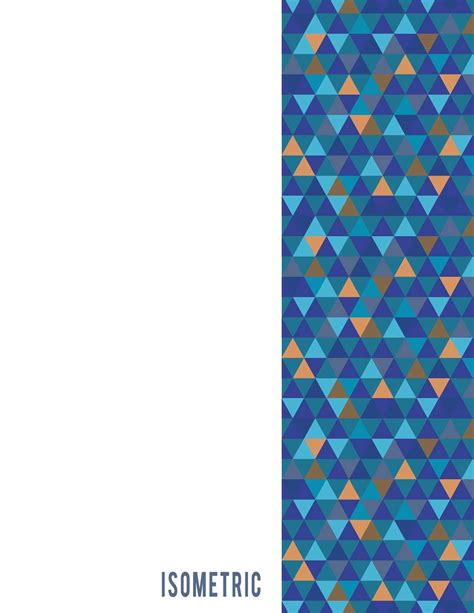 Buy Isometric Isometric Graph Workbook Paper Grid Of Equilateral Triangles Each Measuring