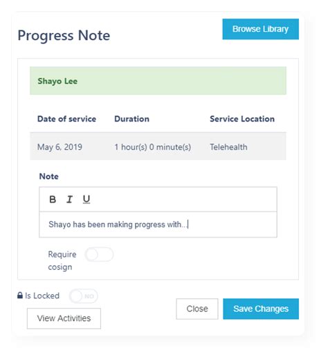 Therapy Notes Software