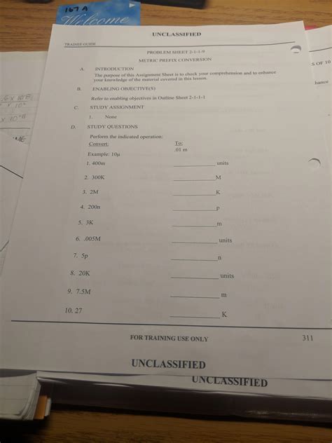 Metric Prefix Conversion I Haven T Been To Babe In A While And Cannot Remember What To Do