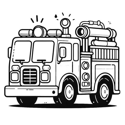 꿈의 직업을 향한 첫걸음 소방차 색칠공부로 아이들의 꿈을 이루자 키즈위키