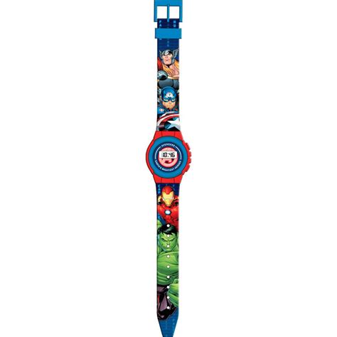 Marvel The Avengers Digital Clock Multicolor Techinn