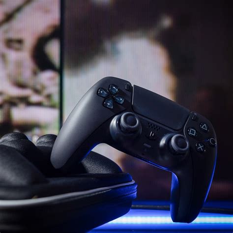 Midnight Black Ps5 Custom Modded Controller Moddedzone