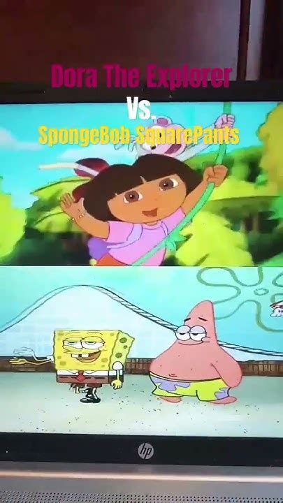 Dorathe Explorer Vs Spongebob Squarepants Youtube