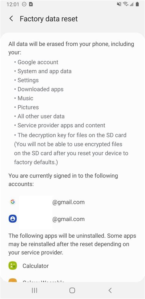 How To Reset Your Samsung Galaxy Phone To Default Settings Android Central