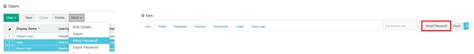 Manage User Passwords User Documentation