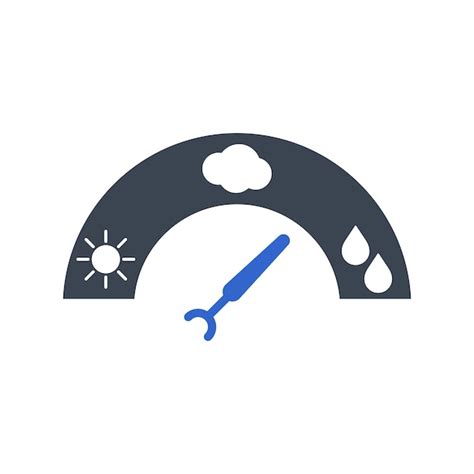 Premium Vector Forecast Meter Icon