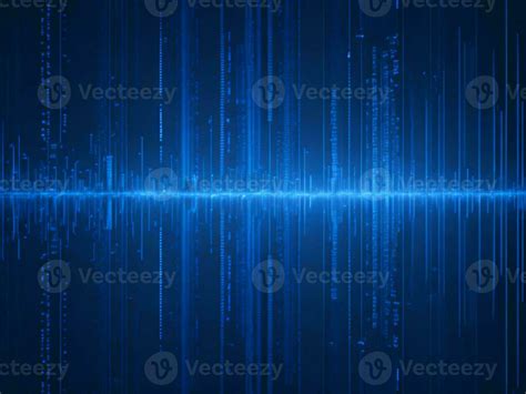 Ai Generated Digital Cyberspace With Particles And Digital Data Network Connections High Speed