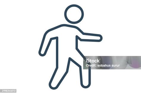 스테퍼 아이콘입니다 선 아이콘 스타일입니다 체육관 및 피트니스와 관련된 아이콘입니다 체육관 요소 벡터 일러스트 레이 션 강사에 대한 스톡 벡터 아트 및 기타 이미지 Istock