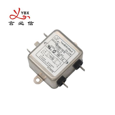 Double Stage Single Phase EMI EMC Filter Electrical Power Line Filters