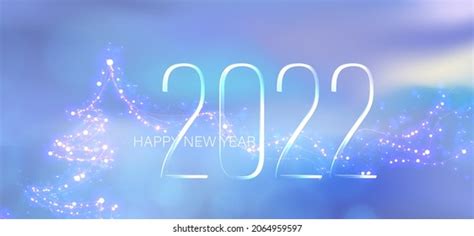 2022년 크리스마스 트리와 새해 복 많이 스톡 벡터 로열티 프리 2064959597 Shutterstock
