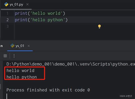 Python基础用法 之 Print 解析 与 注释 与 波浪线 Csdn博客