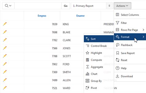 Interactive Reporting With Oracle Application Express