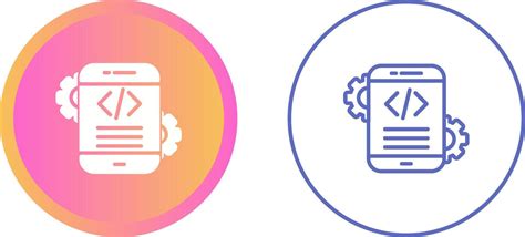 Mobile App Development Vector Icon 40589010 Vector Art At Vecteezy