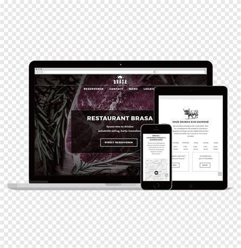 Responsive Web Design Web Development Marketing The Restaurant Door Electronics Web Design