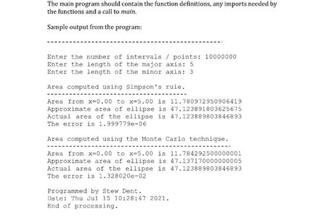 Solved The Purpose Of This Question Is To Write A Complete