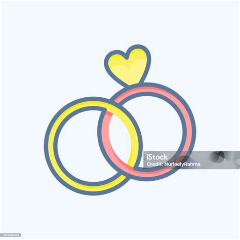 아이콘 링 가족 기호와 관련이 있습니다 심플한 디자인 편집 가능 간단한 그림 0명에 대한 스톡 벡터 아트 및 기타 이미지 0