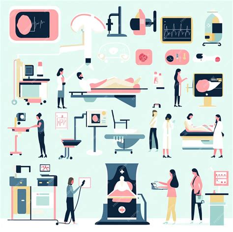 A Visual Representation Of Different Types Of Cancer Screenings And Their Procedures Premium